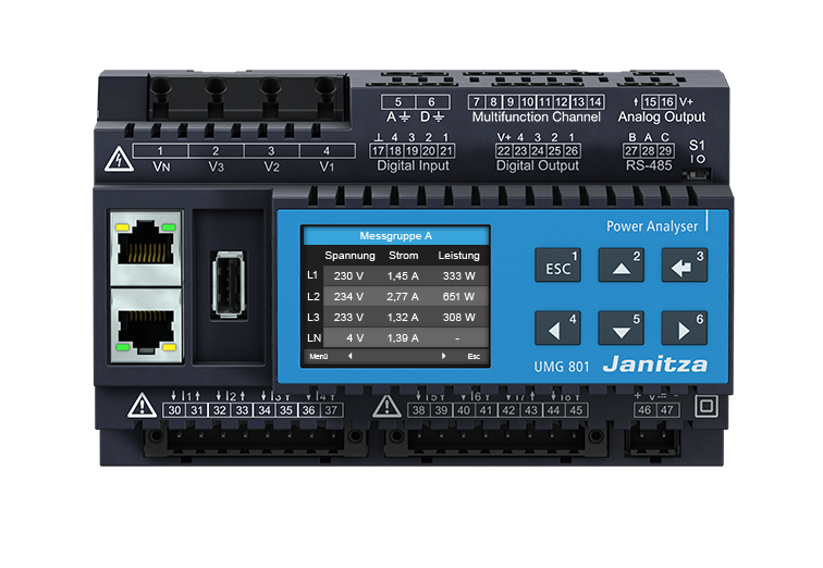 UMG 801 | Janitza | UMG | GridVis